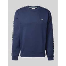 Lacoste Sweatshirt mit Label-Stitching