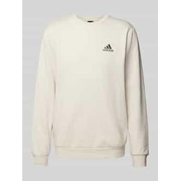 adidas Sportswear Sweatshirt mit gerippten Abschlüssen