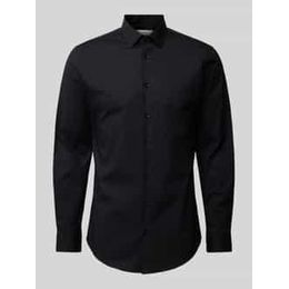 s.Oliver BLACK LABEL Regular Fit Businesshemd mit Stretch-Anteil