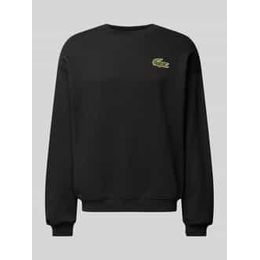 Lacoste Sweatshirt mit Logo-Patch