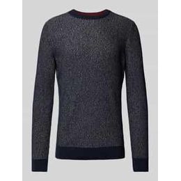 Tom Tailor Regular Fit Strickpullover aus atmungsaktiver und weicher Baumwolle