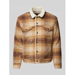 Levi's Sherpa Jacket mit Kentkragen Modell 'PLAID'