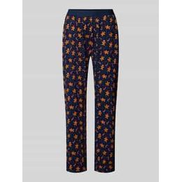 Christian Berg Relaxed Fit Pyjama-Hose mit elastischem Statement-Bund