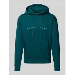 Jack & Jones Hoodie mit Label-Print