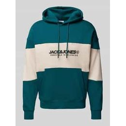 Jack & Jones Hoodie mit Label-Print Modell 'LEGACY'