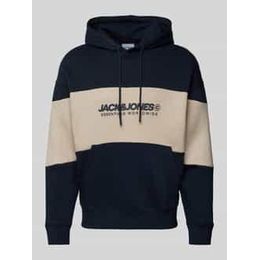 Jack & Jones Hoodie mit Label-Print Modell 'LEGACY'