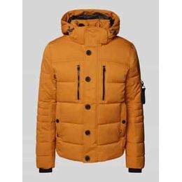 Tom Tailor Regular Fit Steppjacke mit abnehmbarer Kapuze