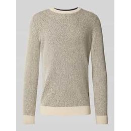 Tom Tailor Regular Fit Strickpullover aus atmungsaktiver und weicher Baumwolle