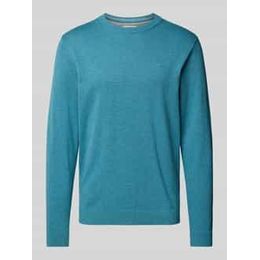 Tom Tailor Regular Fit Strickpullover aus atmungsaktiver, weicher Baumwolle