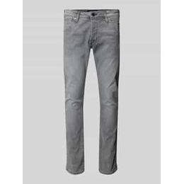 Jack & Jones Slim Fit Jeans mit seitlichen Eingrifftaschen Modell 'GLENN'