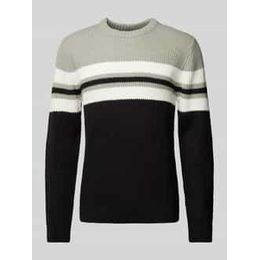 Jack & Jones Strickpullover mit Rundhalsausschnitt Modell 'SANDER'