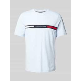 Tommy Hilfiger Regular Fit T-Shirt mit Label-Stitching