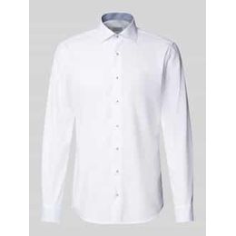 Eterna Slim Fit Businesshemd aus Popeline