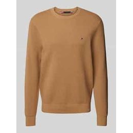 Tommy Hilfiger Strickpullover mit Logo-Stitching