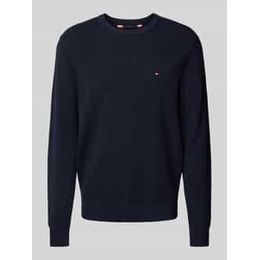 Tommy Hilfiger Strickpullover mit Logo-Stitching