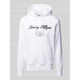 Tommy Hilfiger Hoodie mit Label-Stitching