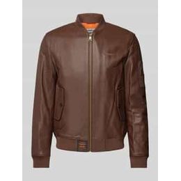 Bombers Original Jacke in Leder-Optik