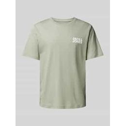 Jack & Jones T-Shirt mit Label-Print Modell 'ECORP'