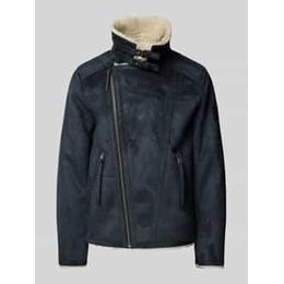 Scotch & Soda Sherpa Jacket mit Label-Patch