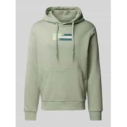 Jack & Jones Hoodie mit Label-Print Modell 'ECORP'