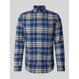 Slim Fit Freizeithemd Button-Down-Kragen Modell 'BLUNORRIS'