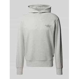 Hoodie mit Label-Print Modell 'BLACHAD'