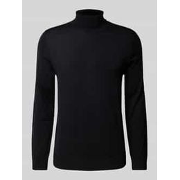 Selected Homme Rollkragenpullover aus Wolle Modell 'TRAY'