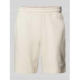 Puma Regular Fit Sweatshorts mit Label-Print