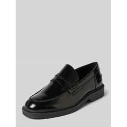 Jack & Jones Penny-Loafer aus Leder mit Schaftbrücke