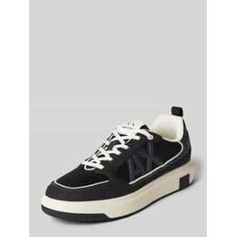 Armani Exchange Sneaker mit Label-Print