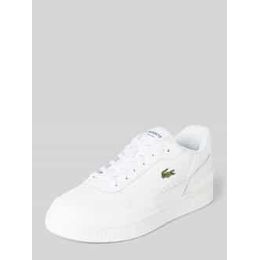 Lacoste Ledersneaker mit Logo-Stitching