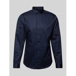 Slim Fit Freizeithemd mit Kentkragen Modell 'CARDIFF'