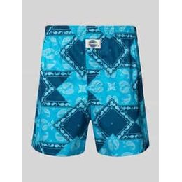 Deal Regular Fit Badeshorts mit Label-Stitching