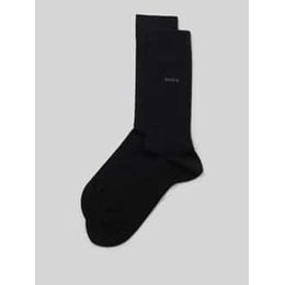 BOSS Socken mit Label-Print im 2er-Pack