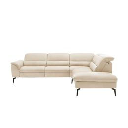 Hukla Ecksofa Luisa ¦ beige ¦ Maße (cm): B: 298 H: 106 T: 258