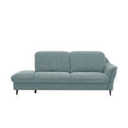 meinSofa Recamiere Ellen ¦ blau ¦ Maße (cm): B: 219 T: 102