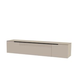 Höffner TV Board Pamera ¦ creme ¦ Maße (cm): B: 210 H: 41 T: 47