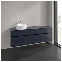 Villeroy & Boch Villeroy und Boch Collaro Waschtischunterschrank C05000VQ 160x54,8x50cm, Waschtisch links, marine blue