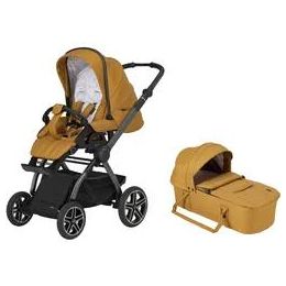 Kombi-Kinderwagen Hartan "Topline 4.0 GTS", gelb (forest friends), Baby, Aluminium, Polyester, Baumwolle, Kinderwagen, mit Kombitasche; Made in Germany