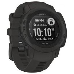 Smartwatch Garmin "INSTINCT 2S SOLAR" Smartwatches grau (schiefergrau)