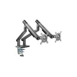 Alterzone Arm Duo dual aluminum monitor arms Space gray