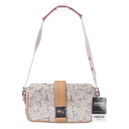 LE TANNEUR Damen Handtasche, beige, Gr.