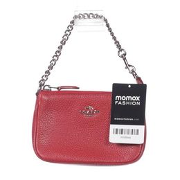 Coach Damen Handtasche, rot, Gr.