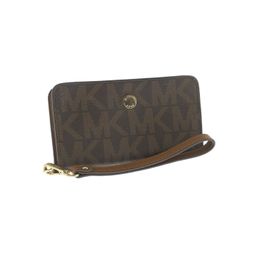 Michael Michael Kors Damen Portemonnaie, braun, Gr.