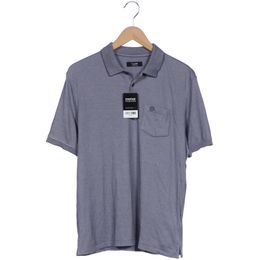 Bugatti Herren Poloshirt, blau, Gr. 48