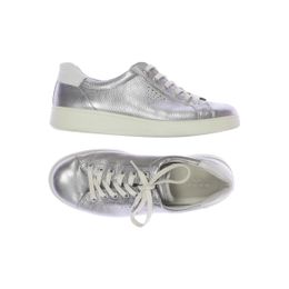 Ecco Damen Sneakers, silber, Gr. 39