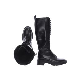 Zara Damen Stiefel, schwarz, Gr. 36