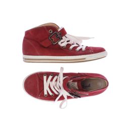 Paul Green Damen Sneakers, rot, Gr. 4.5