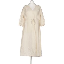 hessnatur Damen Kleid, beige, Gr. 38