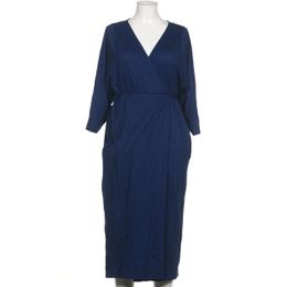 hessnatur Damen Kleid, marineblau, Gr. 42